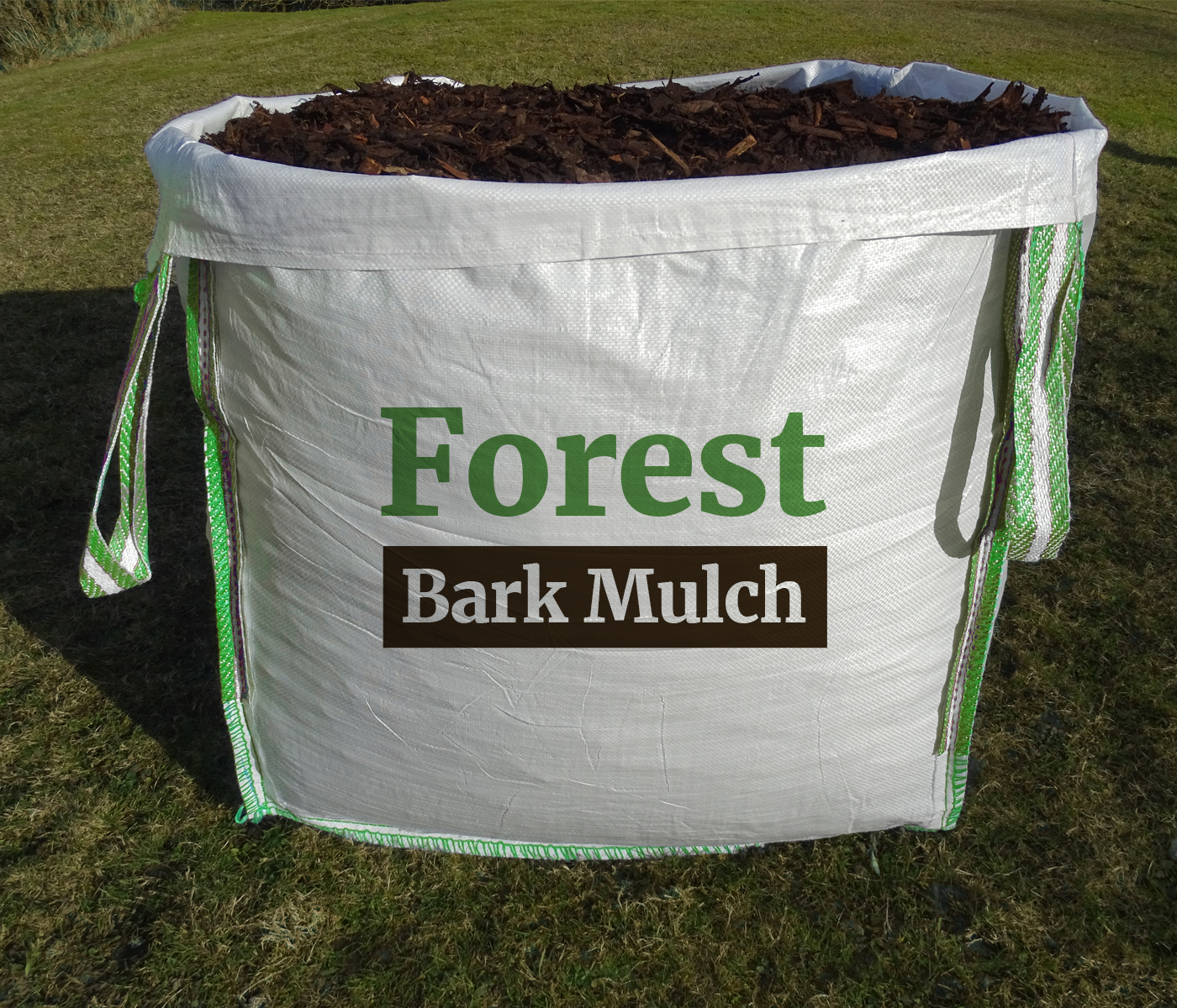 Forest Bark Mulch - Bulk Bag - Yorkshire Sleeper Sawmill