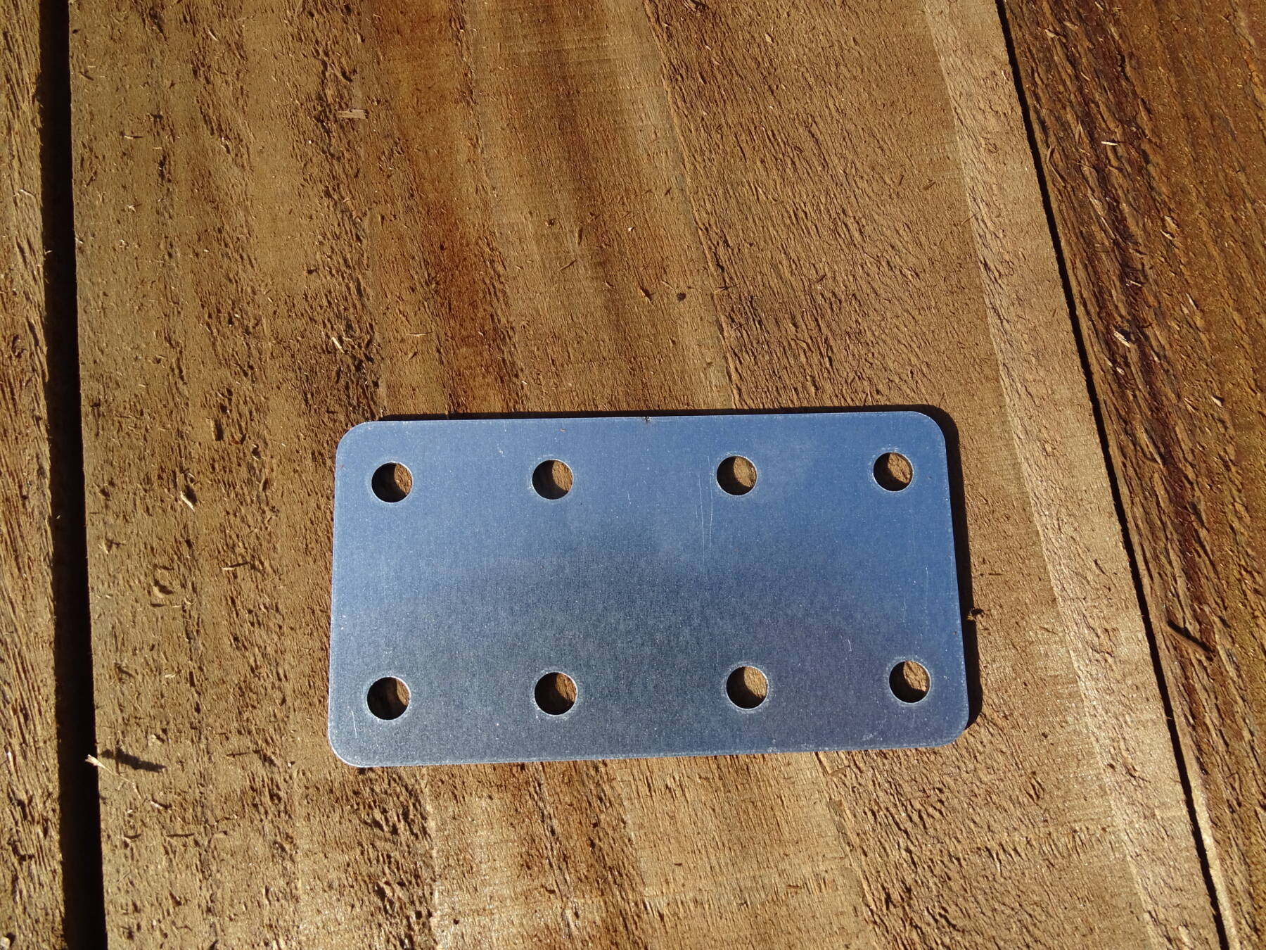 Galvanised Straight fixing Bracket - 65mm x 120mm - Yorkshire Sleeper ...